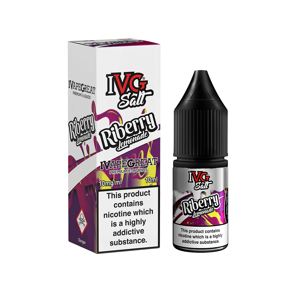 Riberry Lemonade - IVG Nic Salt 10ml | OB Vape Ireland
