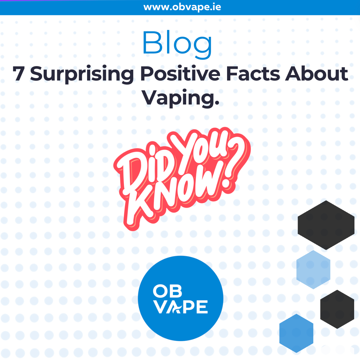 7 Surprising Positive Facts About Vaping | OB Vape