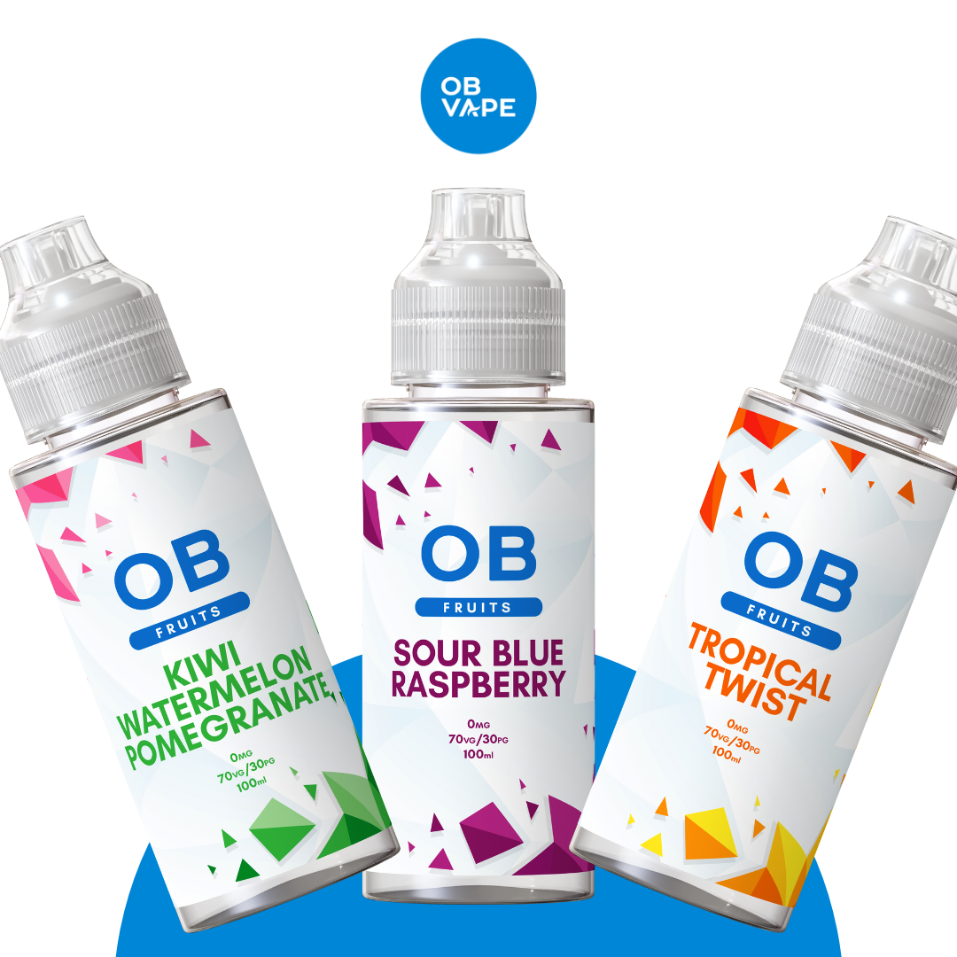 OB Fruits - 100ml Shortfill Range | OB Vape